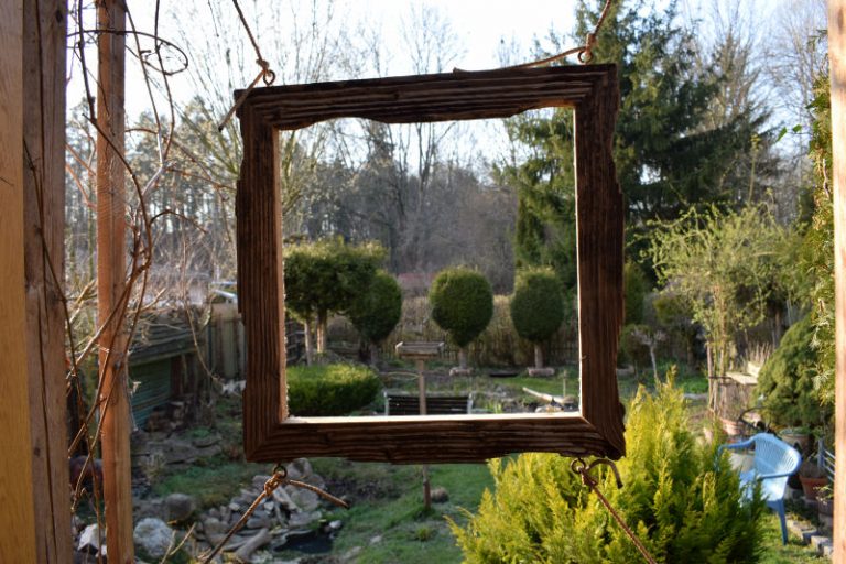 Bilderrahmen im Garten - GartenBob der Garten Ratgeber